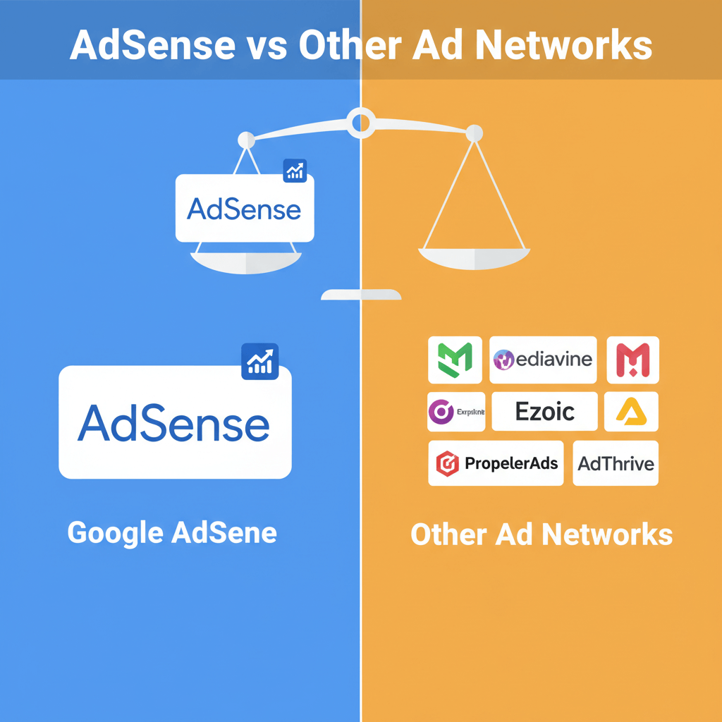AdSense vs Other Ad Networks - Earn AI Classmates