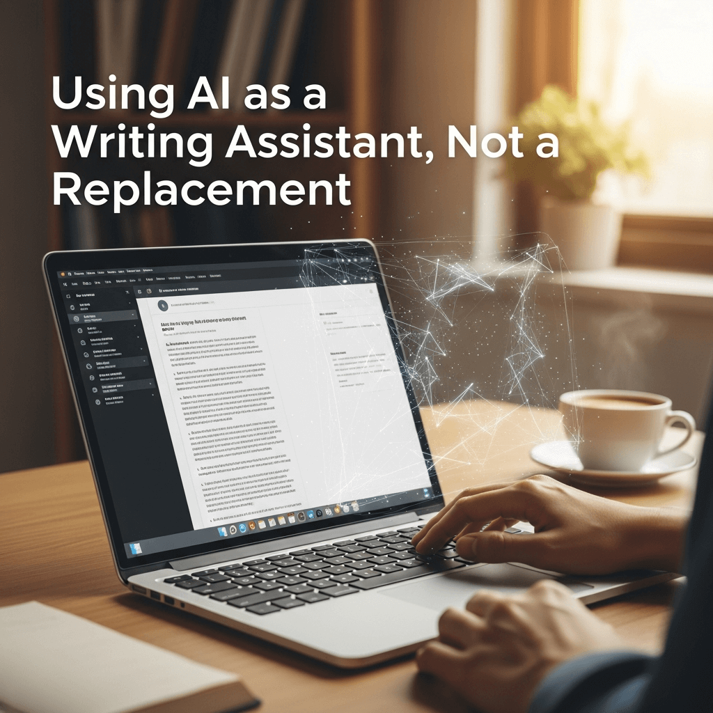 Using AI as a Writing Assistant, Not a Replacement - Earn AI Classmates
