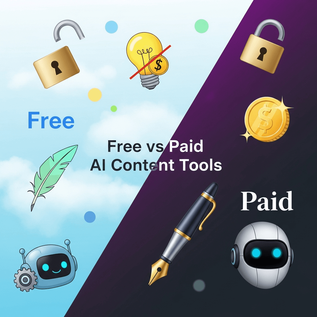 Free vs Paid AI Content Tools - Earn AI Classmates